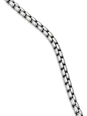 David Yurman Box Chain Necklace - Silver