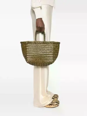 Dragon Diffusion Small Bamboo Triple Jmp Woven Tote Bag - Green