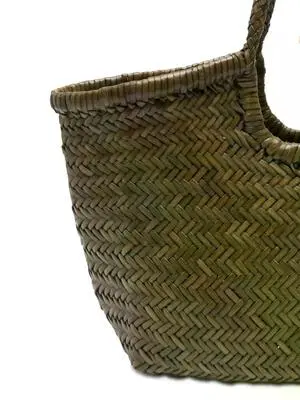 Dragon Diffusion Big Nantucket Woven Handle Shoulder Bag
