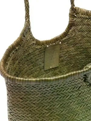 Dragon Diffusion Big Nantucket Woven Handle Shoulder Bag