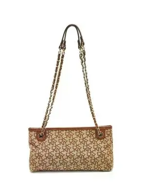Dkny Monogram Chain Shoulder Bag