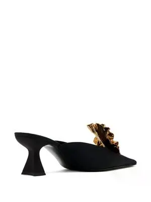 Cult Gaia Sculpted Heeled Mules
