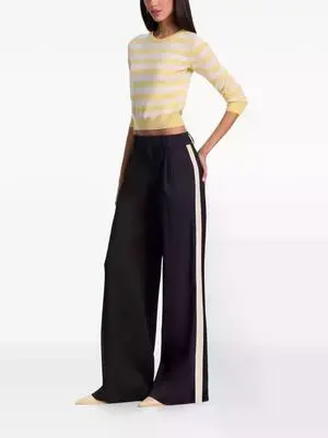 Alice + Olivia Eric Side-stripe Trousers
