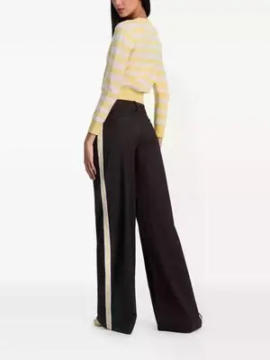 Alice + Olivia Eric Side-stripe Trousers