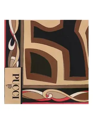 Emilio Pucci Printed Silk Scarf - 1