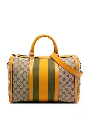 Gucci Gg Canvas Web Joy Boston Bag