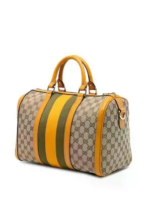 Gucci Gg Canvas Web Joy Boston Bag