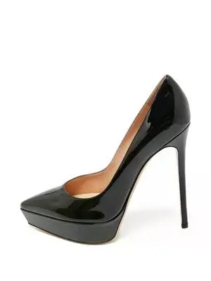 Pointed Toe Platform Pumps