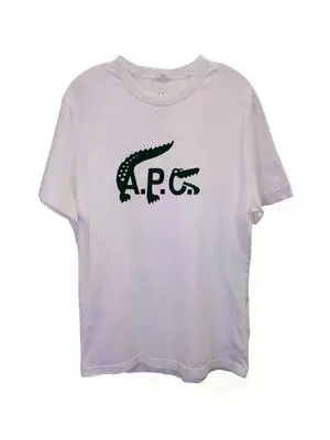 A.p.c. X Lacoste Logo-print T-shirt