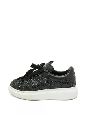 Alexander McQueen Glitter Leather Sneakers
