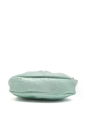 Balenciaga Xs Le Cagole Embossed-leather Shoulder Bag - Blue