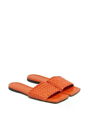 Bottega Veneta Open Toe Flats For Women