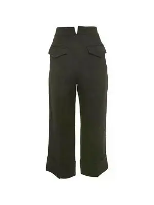 Burberry Pleated Wool Trousers