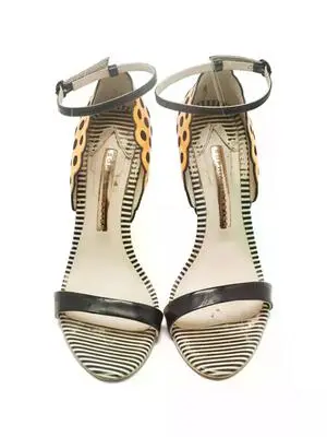 SOPHIA WEBSTER Lilico Polka-dot Striped Sandals