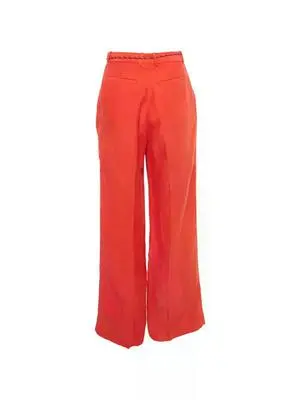 Sandro Tie-fastening Wide Leg Trousers