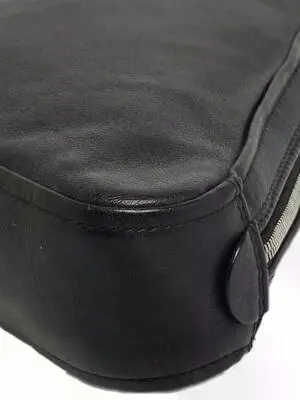 Balenciaga Triangular Leather Pouch