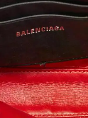 Balenciaga Triangular Leather Pouch