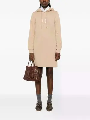 Gant Hooded Long-sleeved Dress