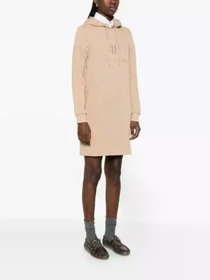Gant Hooded Long-sleeved Dress
