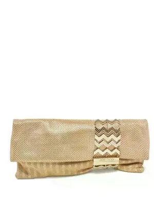 JIMMY CHOO Chandra Perforated Clutch