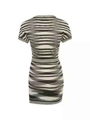 Missoni Patterned Belted Mini Dress