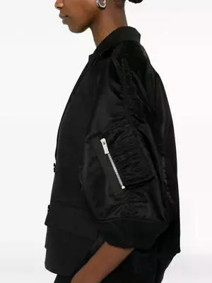 Sacai Panelled Double-breasted Blazer