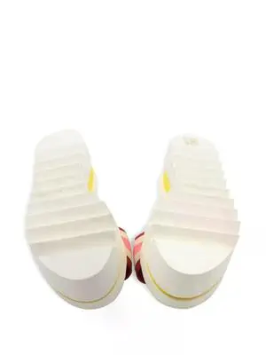 Stella McCartney Platform Striped Slides