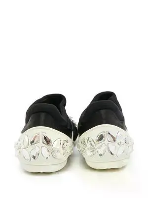 Miu Miu Crystal-embellished Sneakers