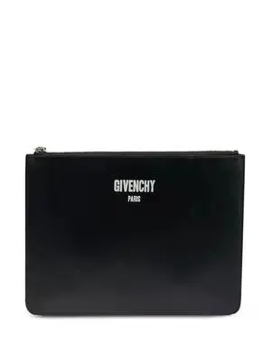 Givenchy Leather Logo Clutch
