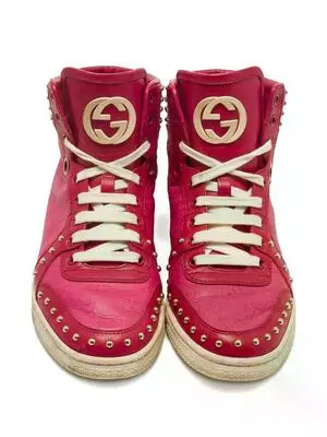 Gucci Studded High-top Sneakers
