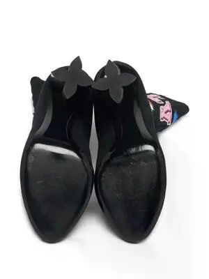 LOUIS VUITTON Heart Motif Knit Boots