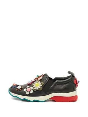 Fendi Tie Fastening Sneakers For Women
