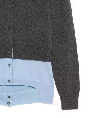 MERYLL ROGGE Puff-sleeve Cardigan