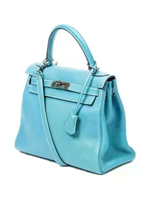 Hermès 2005 Kelly Retourne 28 Leather Tote Bag