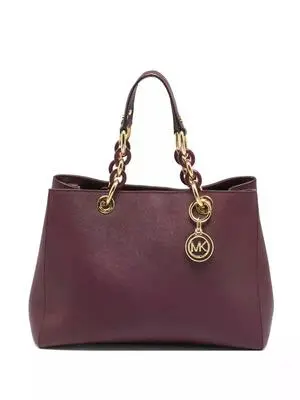 Leather Totes with Gold-Tone Hardware