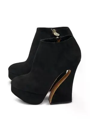 CHARLOTTE OLYMPIA Suede High-heel Boots