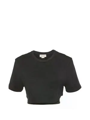 Alexander McQueen Layered Corset T-shirt