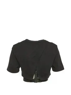Alexander McQueen Layered Corset T-shirt