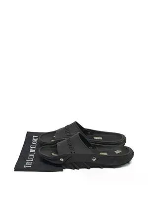 Burberry Bucklow Ridged-sole Slides