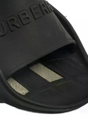 Burberry Bucklow Ridged-sole Slides