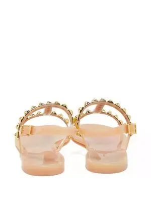 STUART WEITZMAN Studded Flat Sandals