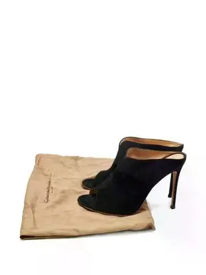 GIANVITO ROSSI Heeled Suede Sandals
