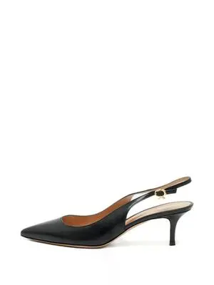 GIANVITO ROSSI 105mm Ribbon Leather Pumps