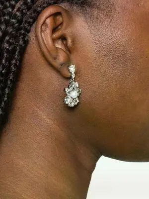 Simone Rocha Crystal-embellished Drop Earrings