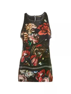 Roberto Cavalli Printed Camis Tanks For Women