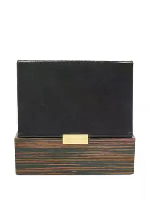 Stella McCartney Wood-effect Clutch