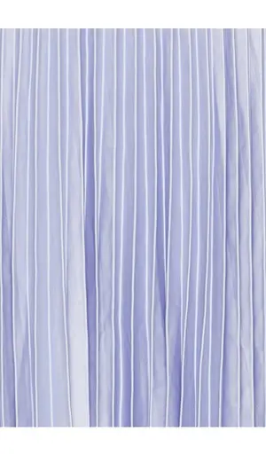 Astr The Label Shionagh Pleated Midi Dress - Blue