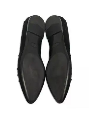TOD'S Studded Suede Ballet Flats