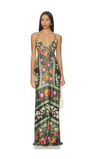 Agua Bendita X Revolve Grotta Dress - Green