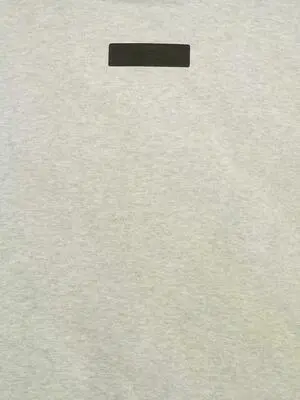 Fear Of God Logo-patch Hoodie - Grey